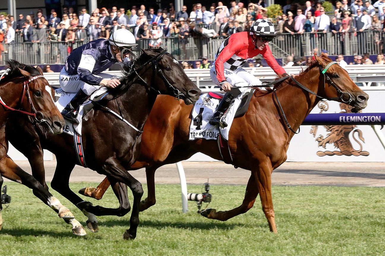 2018 Mackinnon Stakes result and replay - Trap For Fools in upset - Racenet