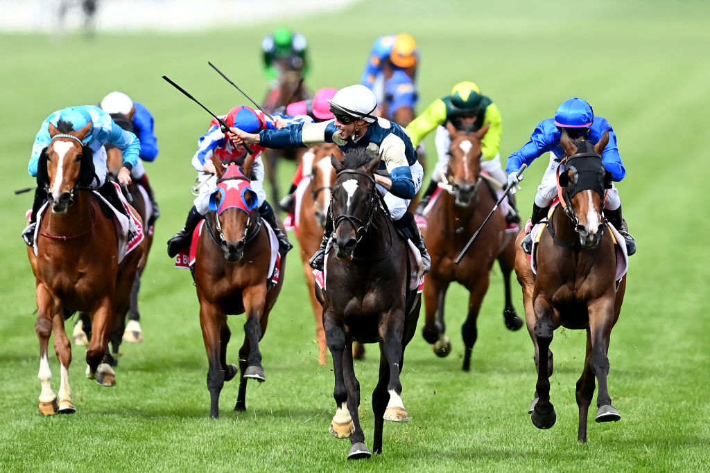 Post-race jockey reports after the $1.5 million Victoria Derby