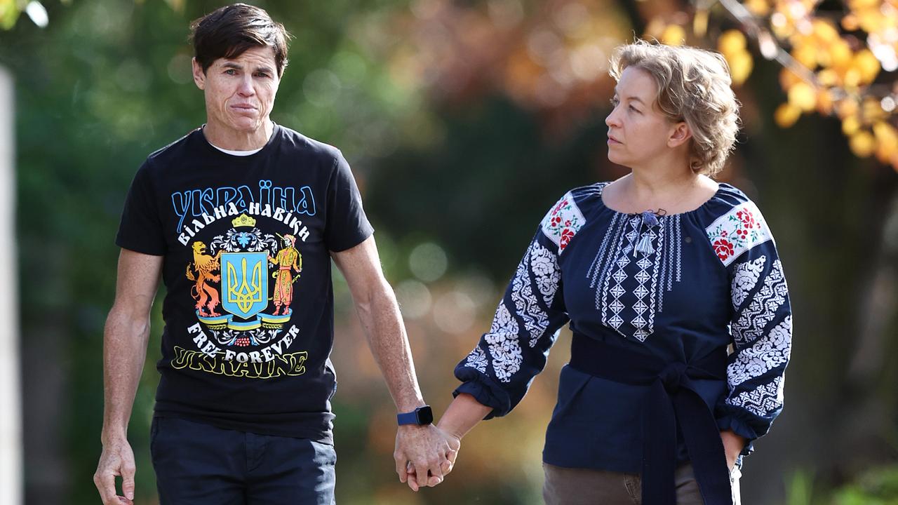 Craig Williams Ukraine Larysa first-aid survival kits