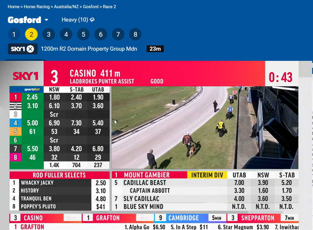 Sky Racing (How to Watch on TV, Kayo & More) - Racenet