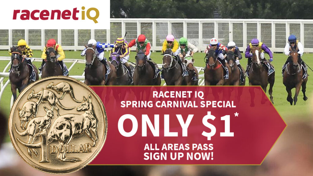 Spring carnival offer: Join Racenet iQ for only $1