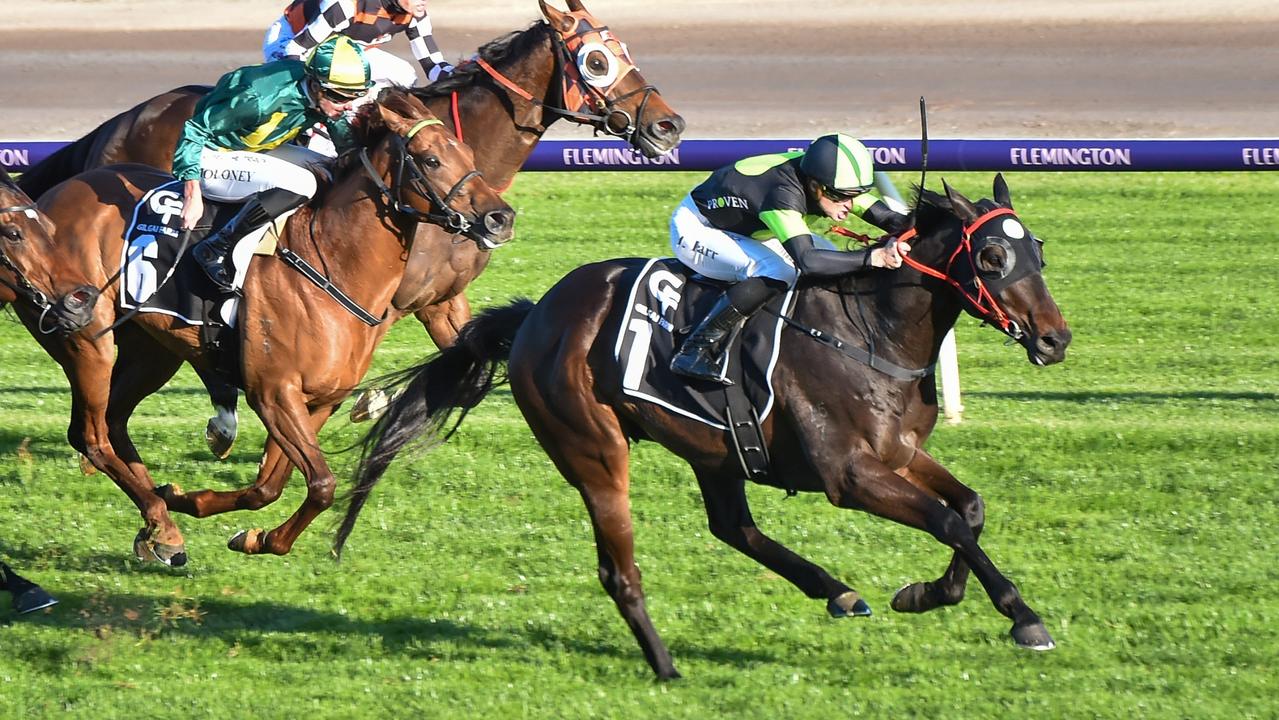 Girl has lucky escape before Private Eye wins Gilgai Stakes