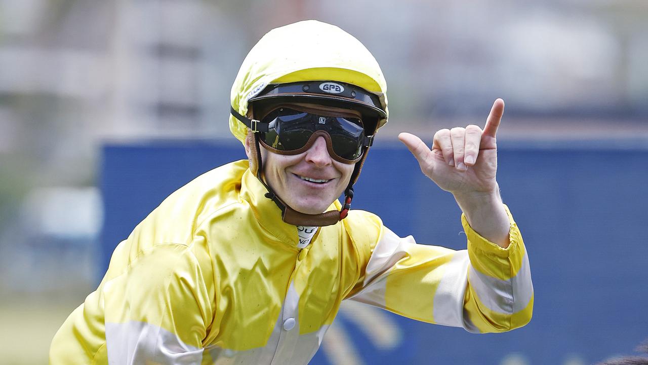 James McDonald defies shoulder pain with treble at Randwick