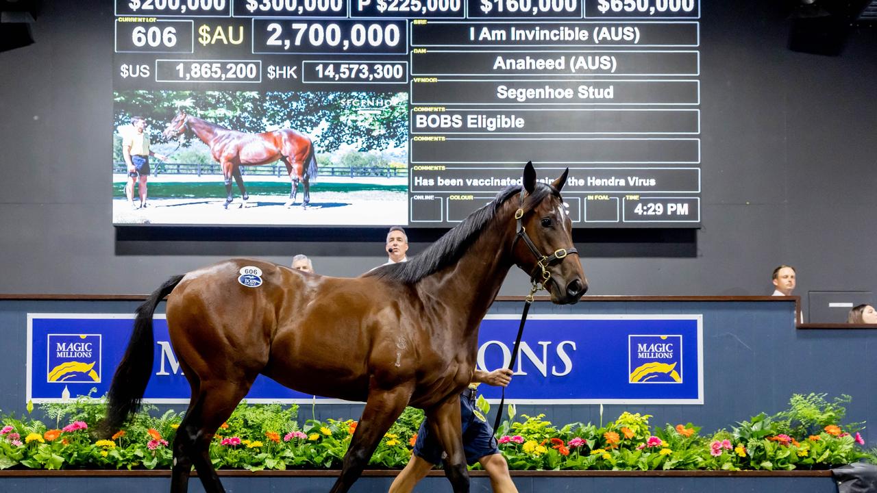 Magic Millions record smashed amid buying frenzy with $2.7m sale topper
