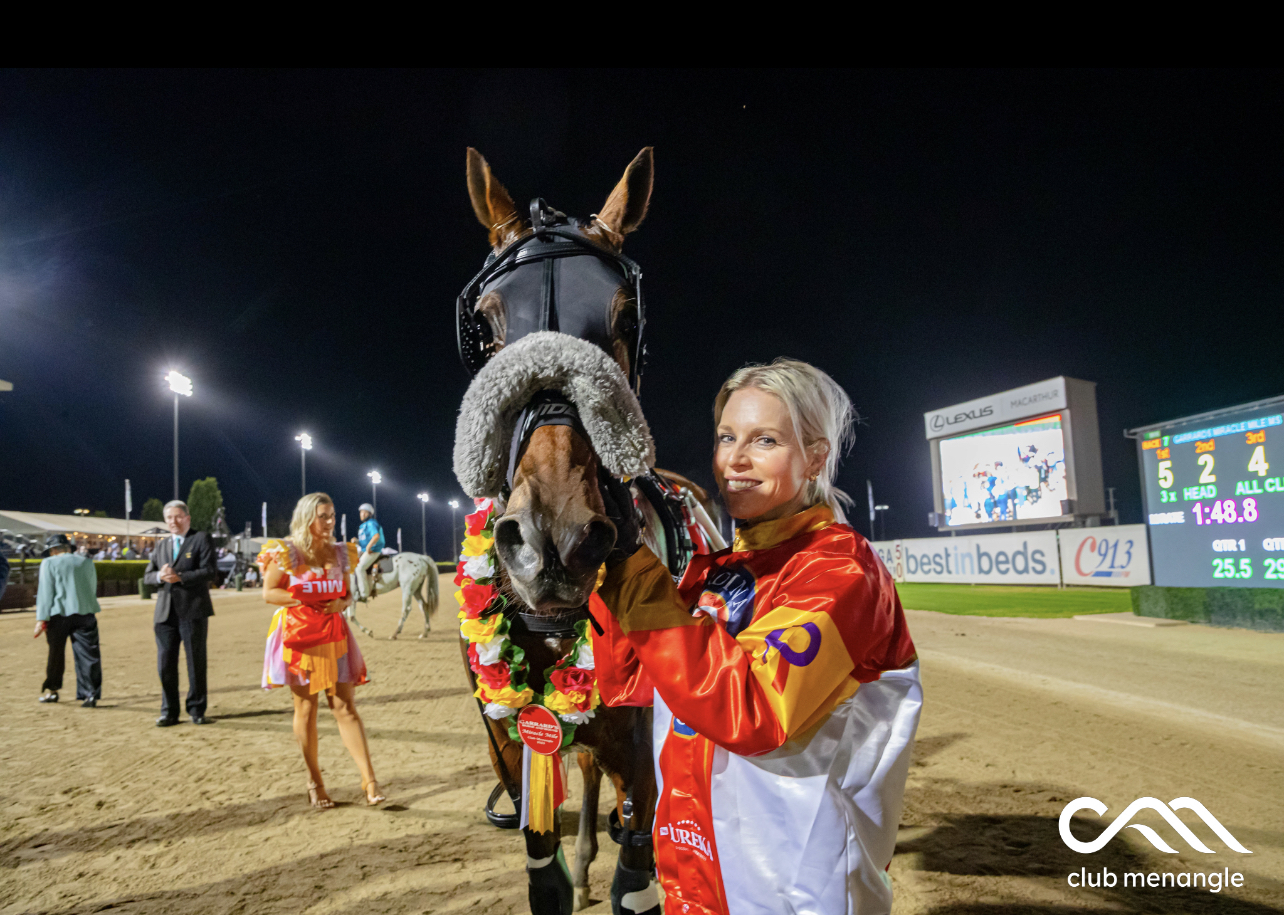Young gun Catch A Wave wins the Miracle Mile for Kate Gath