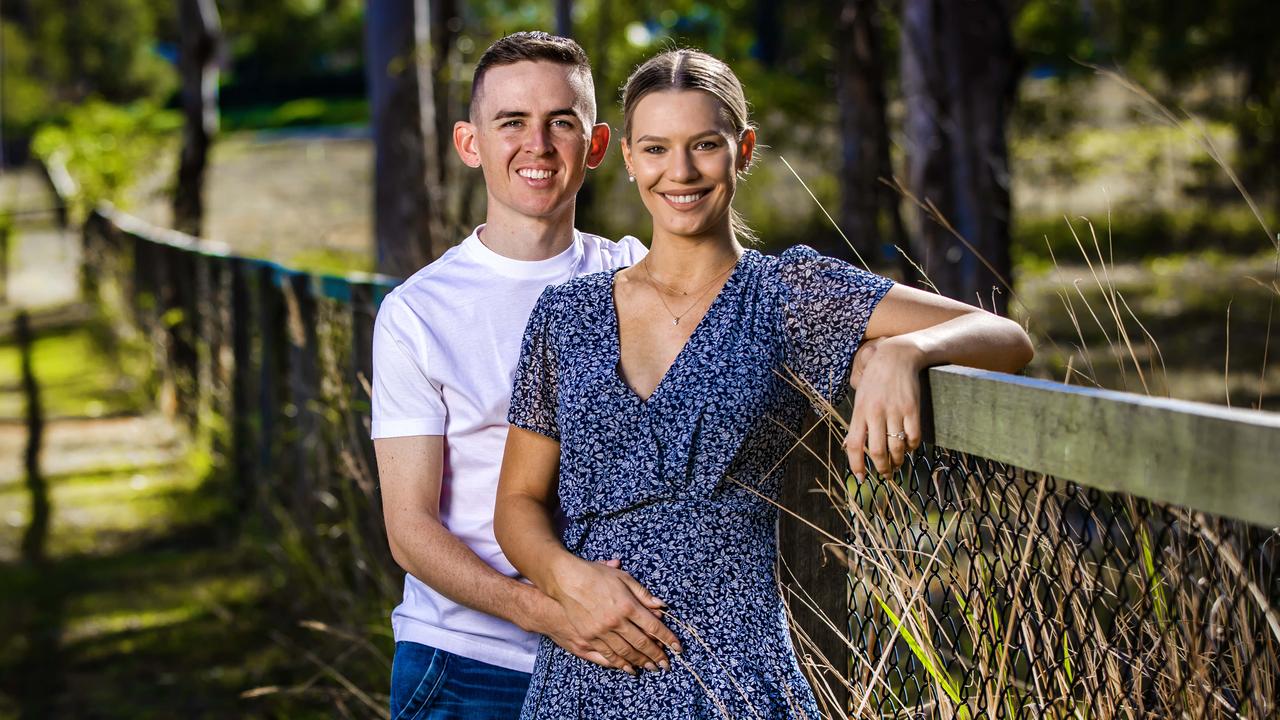 Stephanie Thornton spurring on Ben Thompson in Stradbroke Handicap