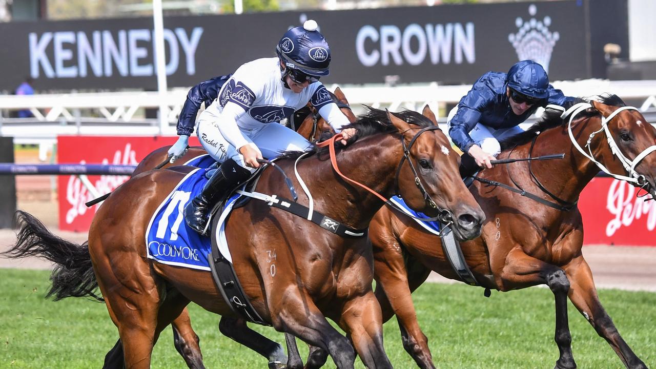 Coolmore Stud Stakes: Ozzmosis leads all the way for memorable win