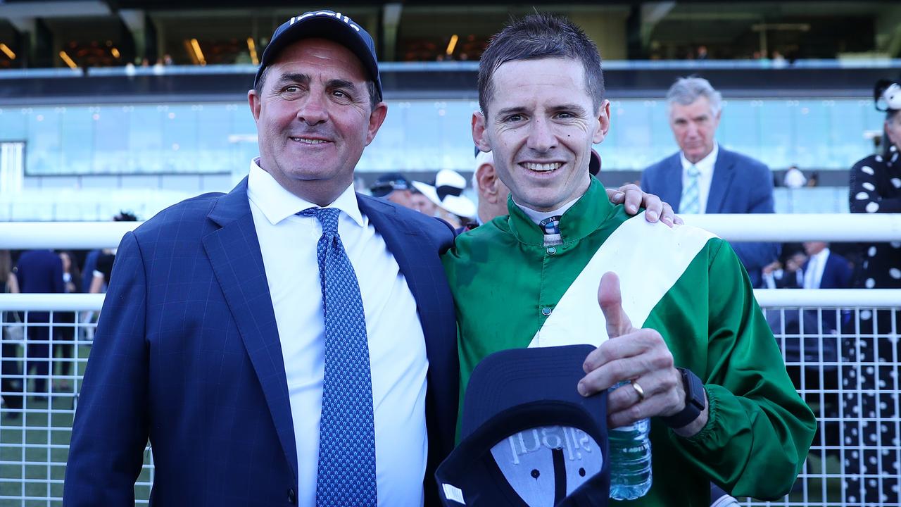 Jason Collett taken to hospital after Kembla fall