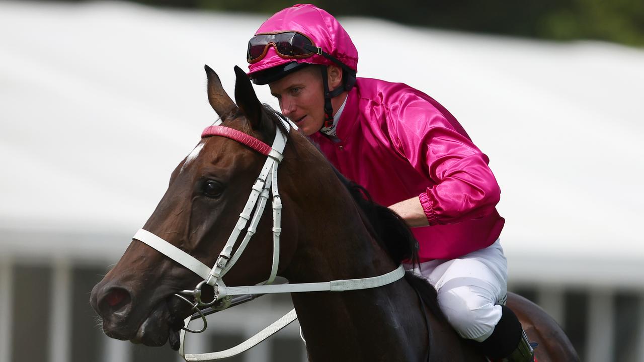 James McDonald rides Fangirl in 2024 Winx Stakes at Randwick