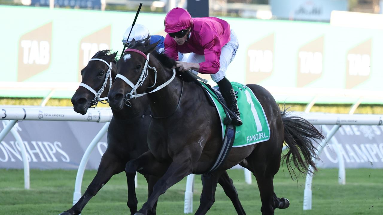 Fangirl, James McDonald stage fantastic finish in Queen Of The Turf at ...