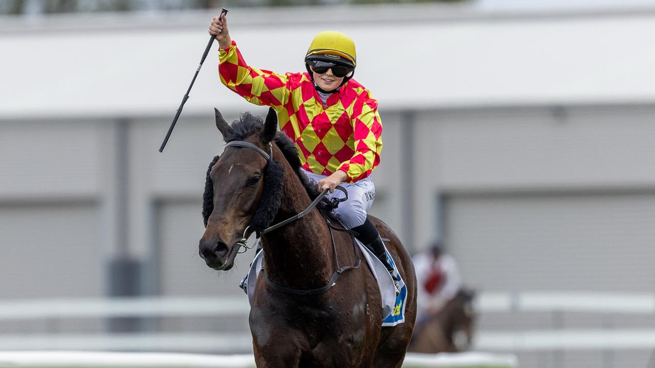 Apprentice jockey Brooke King lands first metro victory in familiar ...