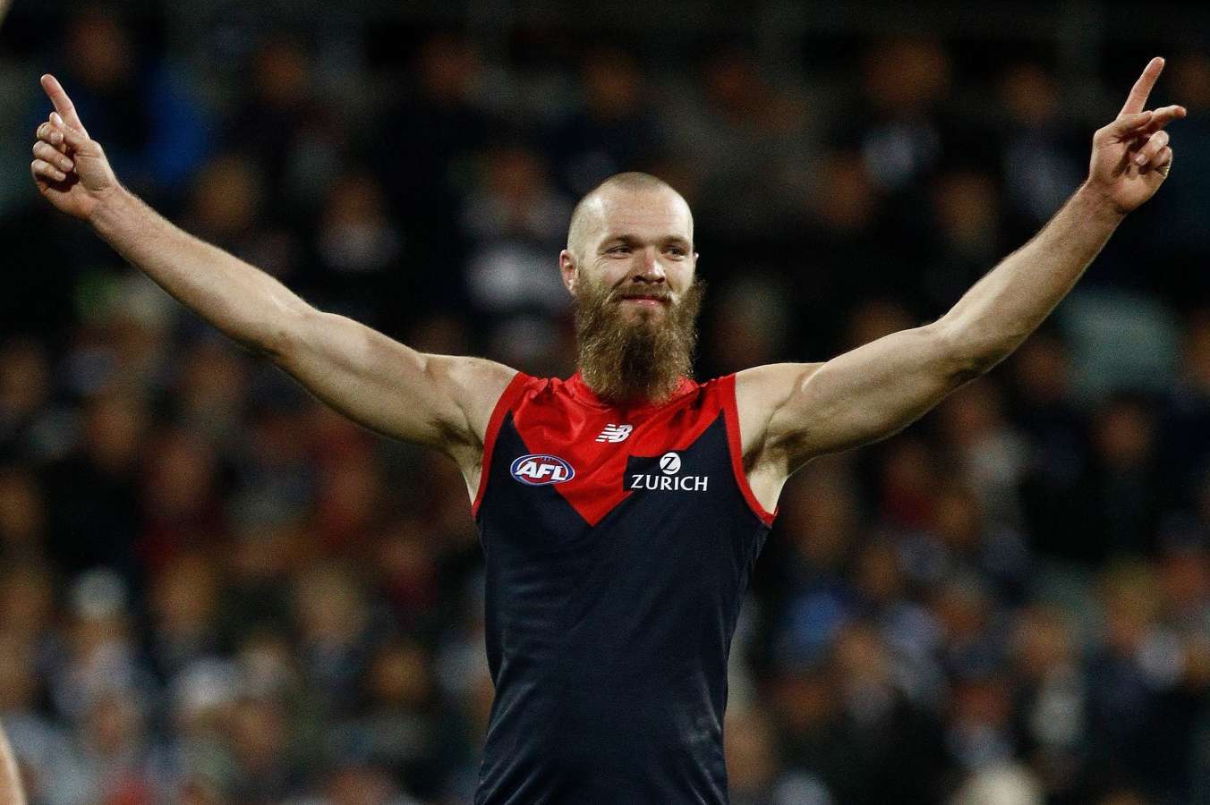 AFL superstar Max Gawn breaks long racing drought at Terang