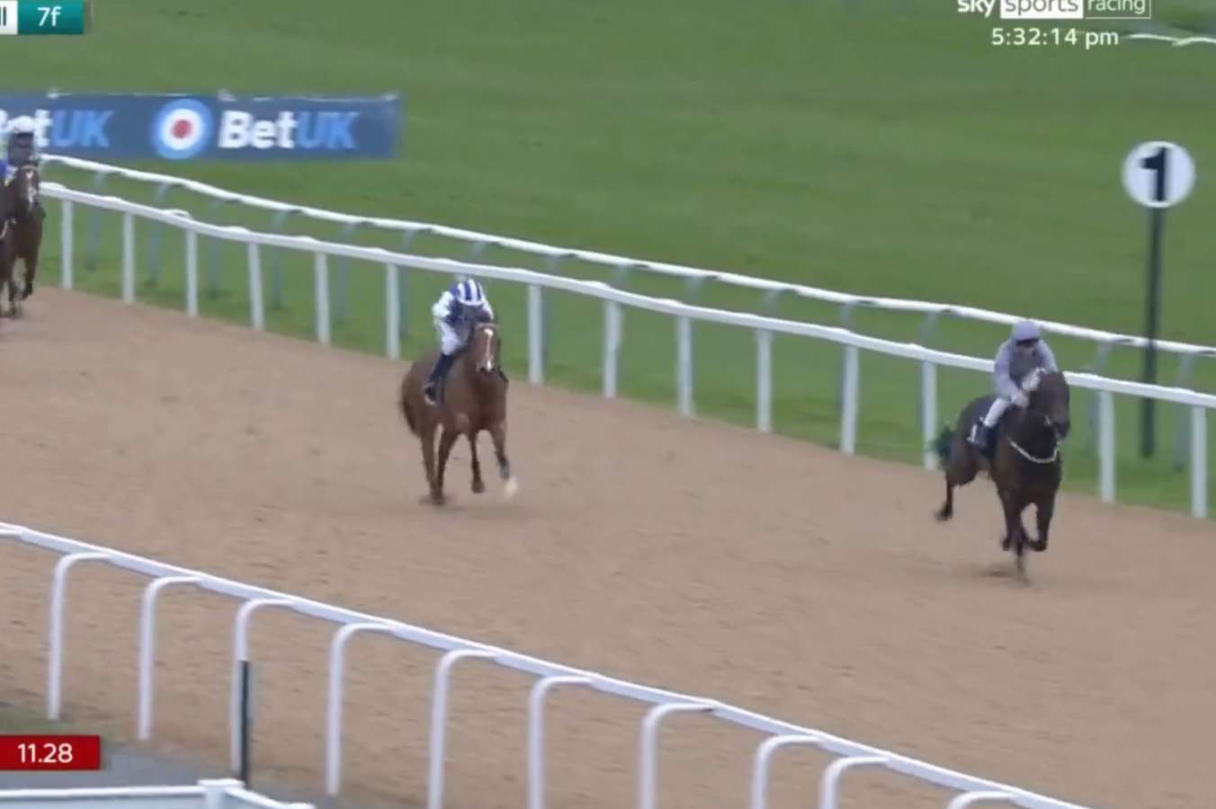 Horse bolts in again, trainer reveals overs in futures G1