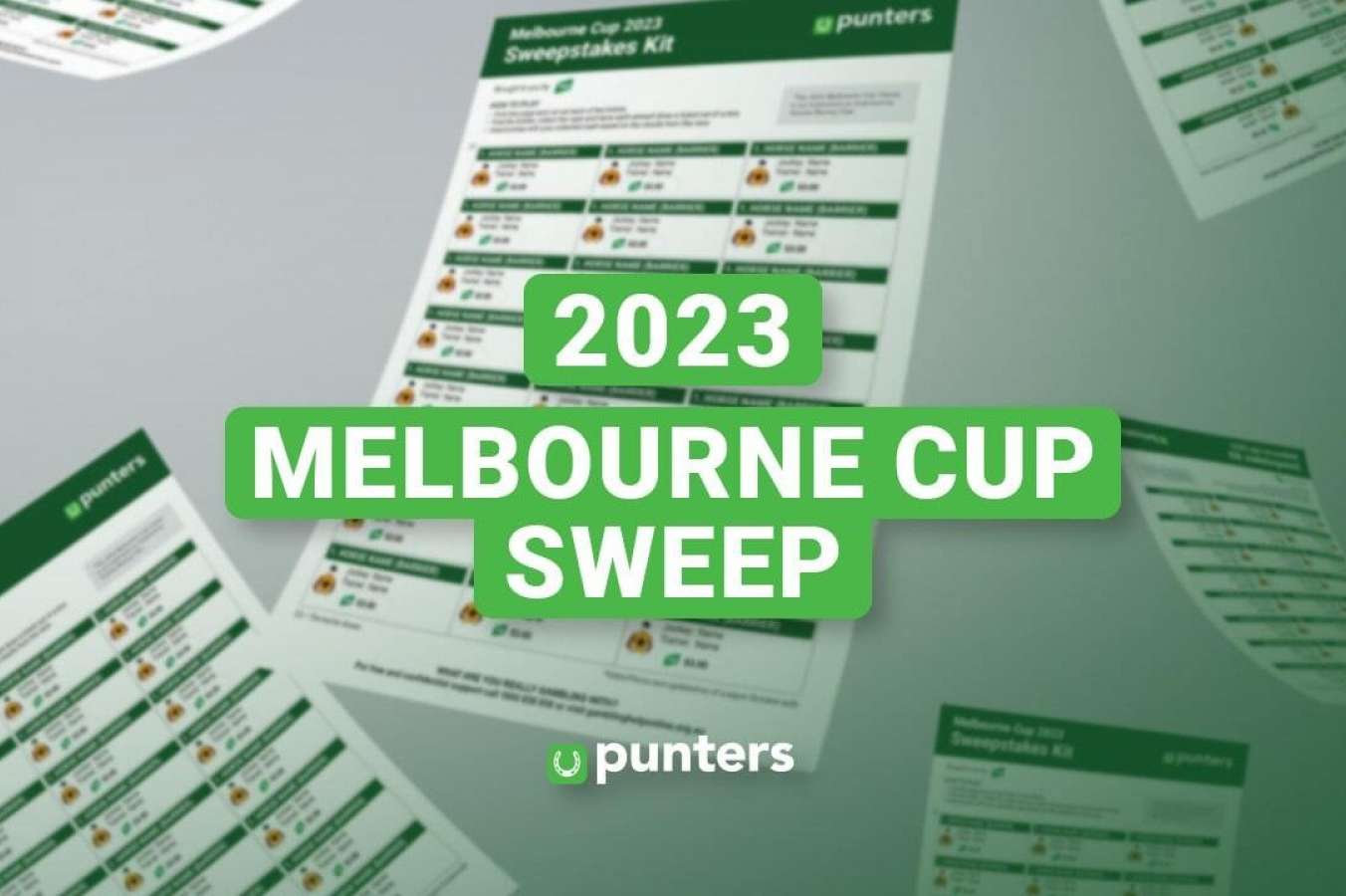 Melbourne Cup Sweep 2023 - Download or Print our Free Sweep Template