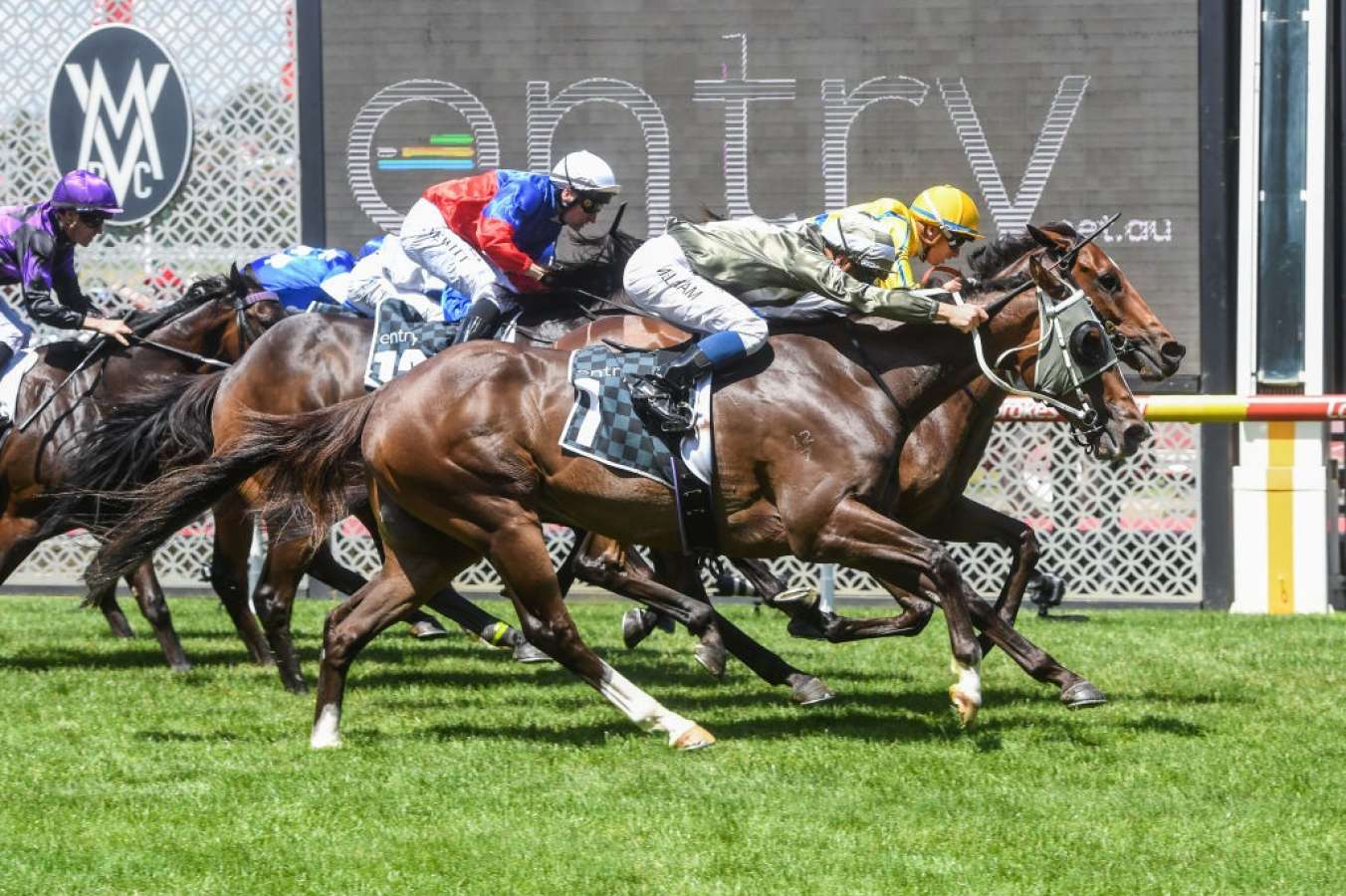 Dead-heat for trainers Luke Oliver and Cliff Brown after attacking with ...