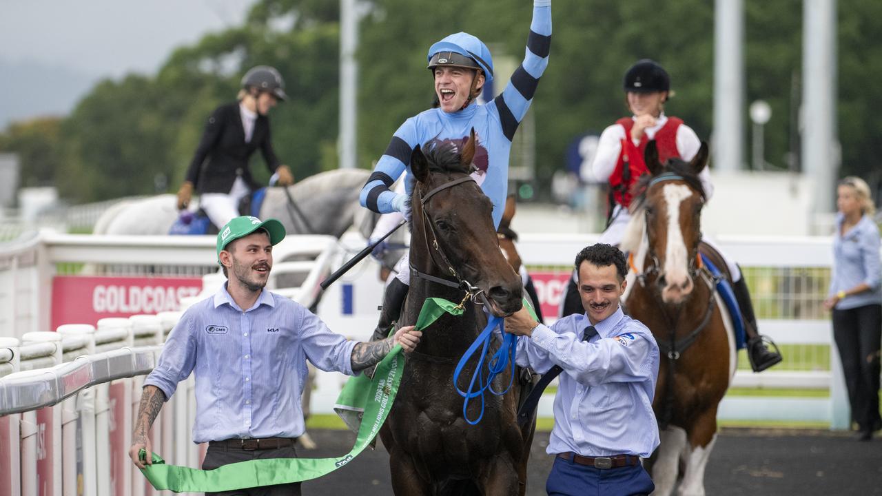 Young strapper leads in $3m Magic Millions winner Unit Five just one ...