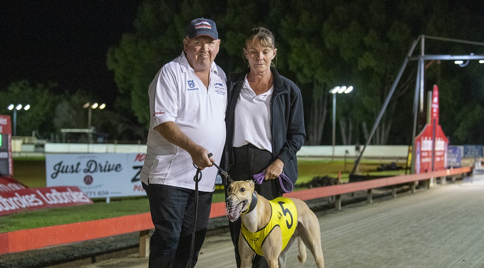 She Is Fire On Song For Cyndie's Magic Tilt - Greyhound Recorder