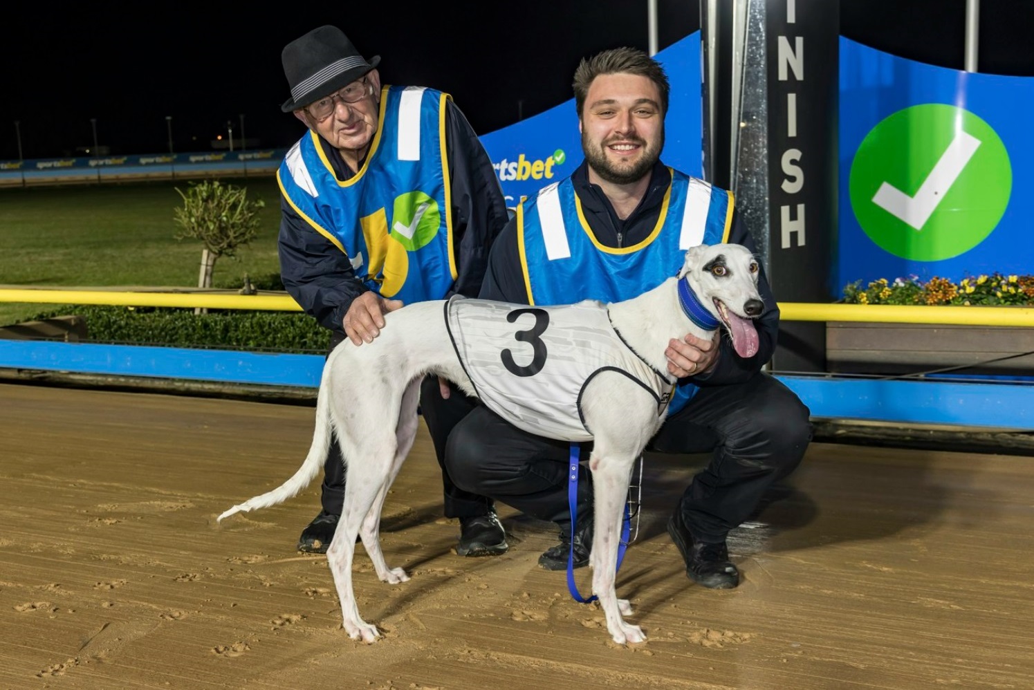 Without A Trace Warms Up For Nationals Test - Greyhound Recorder